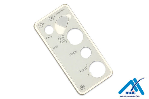 Front Bezel for Philips 867041 Microstream CO₂ Module – Macmedcable