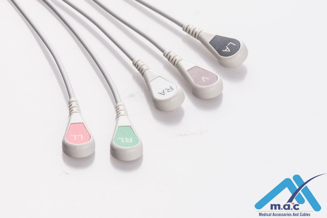 Disposable Philips® M2601A Telemetry ECG Lead Set , Box of 10ea ...