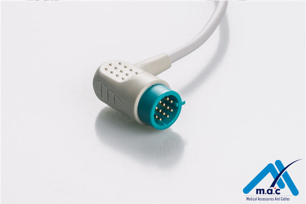 Medtronic Compatible Disposable One Piece ECG Fixed Cable 21M027S-I ...