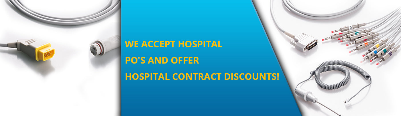 Medical Accessories & Cables - SPO2, ECG, EKG, NIBP, IBP – Macmedcable