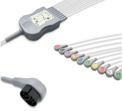Zoll One-Piece ECG Cable 8000-000896-01 Replacement – Macmedcable